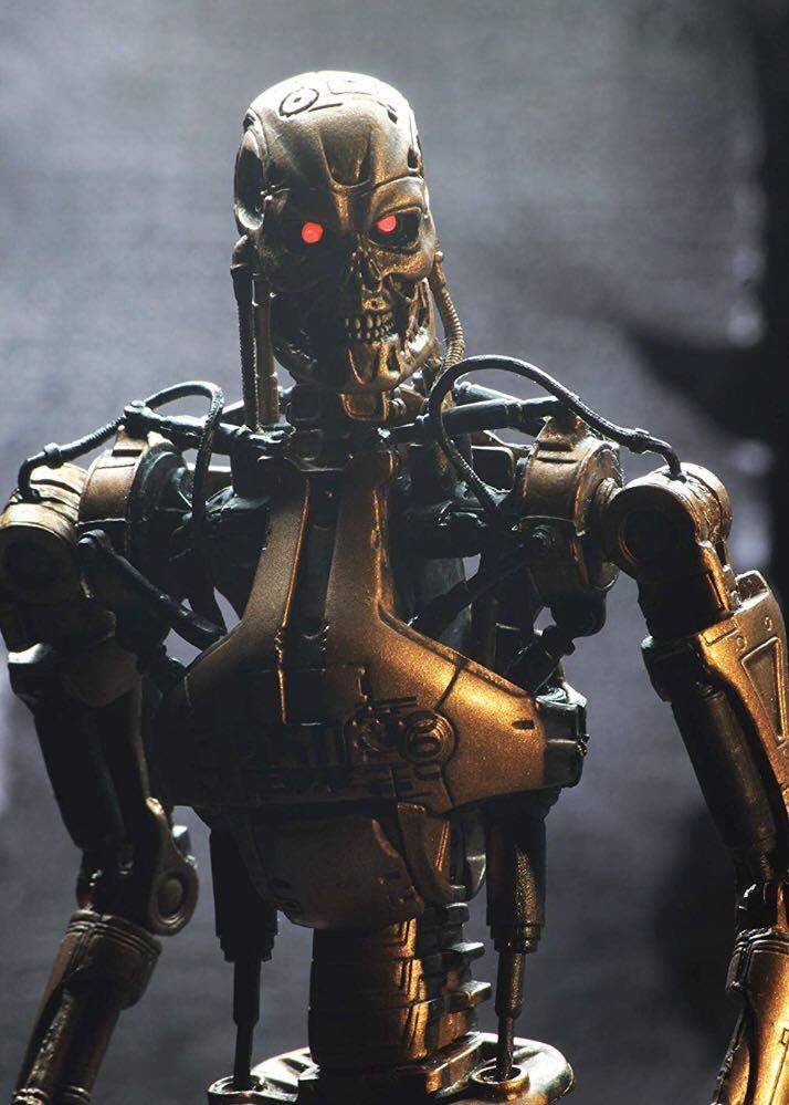 * Complete Set of 3 , Terminator 2 Kenner Tribute series * T-1000 ...