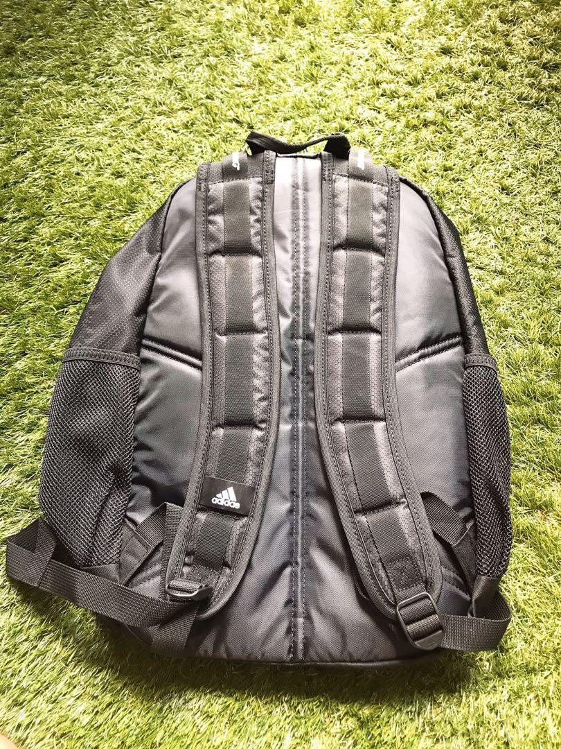 Adidas Excel IV Backpack (Black/White), Men's Fashion, Bags, Backpacks ...
