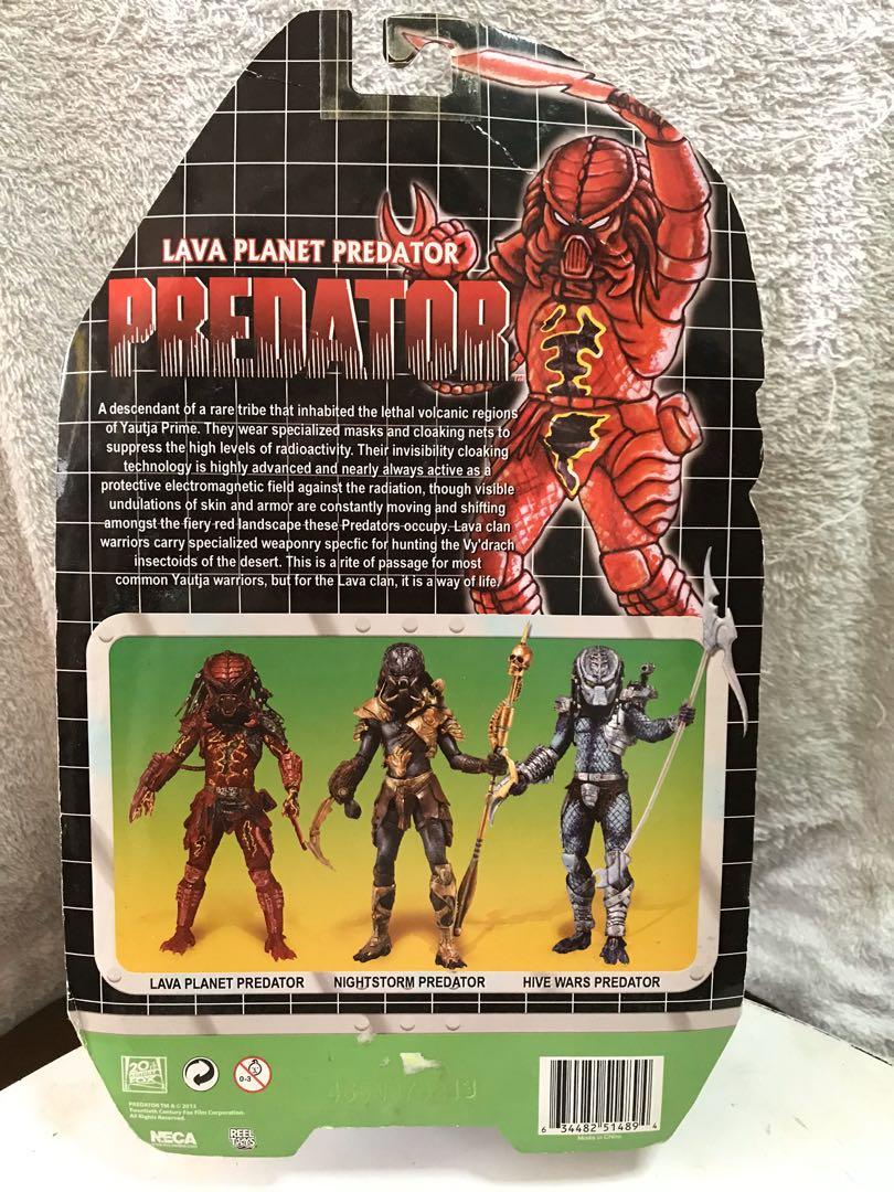NECA Alien vs Predator - Lava Planet Predator, Hobbies & Toys, Toys ...
