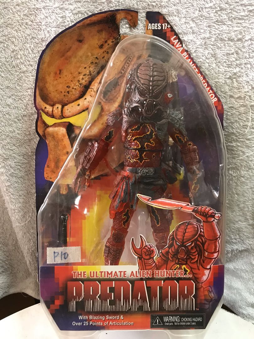NECA Alien vs Predator - Lava Planet Predator, Hobbies & Toys, Toys ...