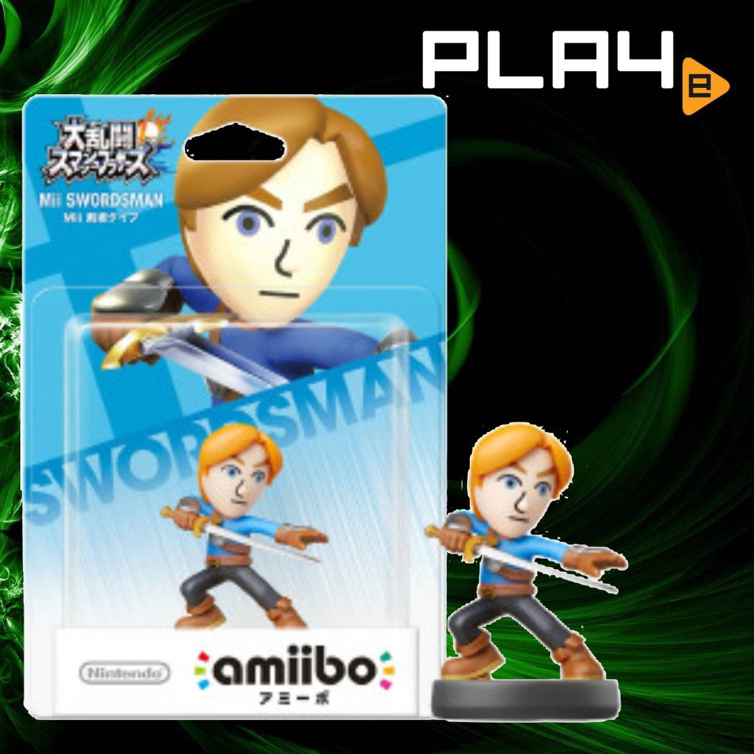 Amiibo Mii Swordsman - Smash Bros Brand New, Hobbies & Toys, Toys ...