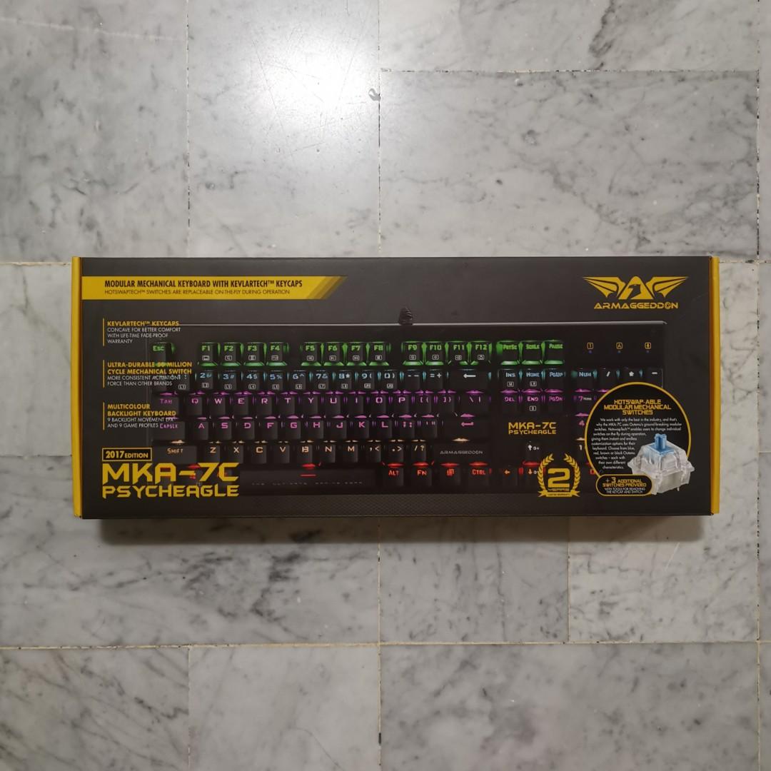 Armaggeddon MKA-7C Gaming Keyboard, Computers & Tech, Parts ...