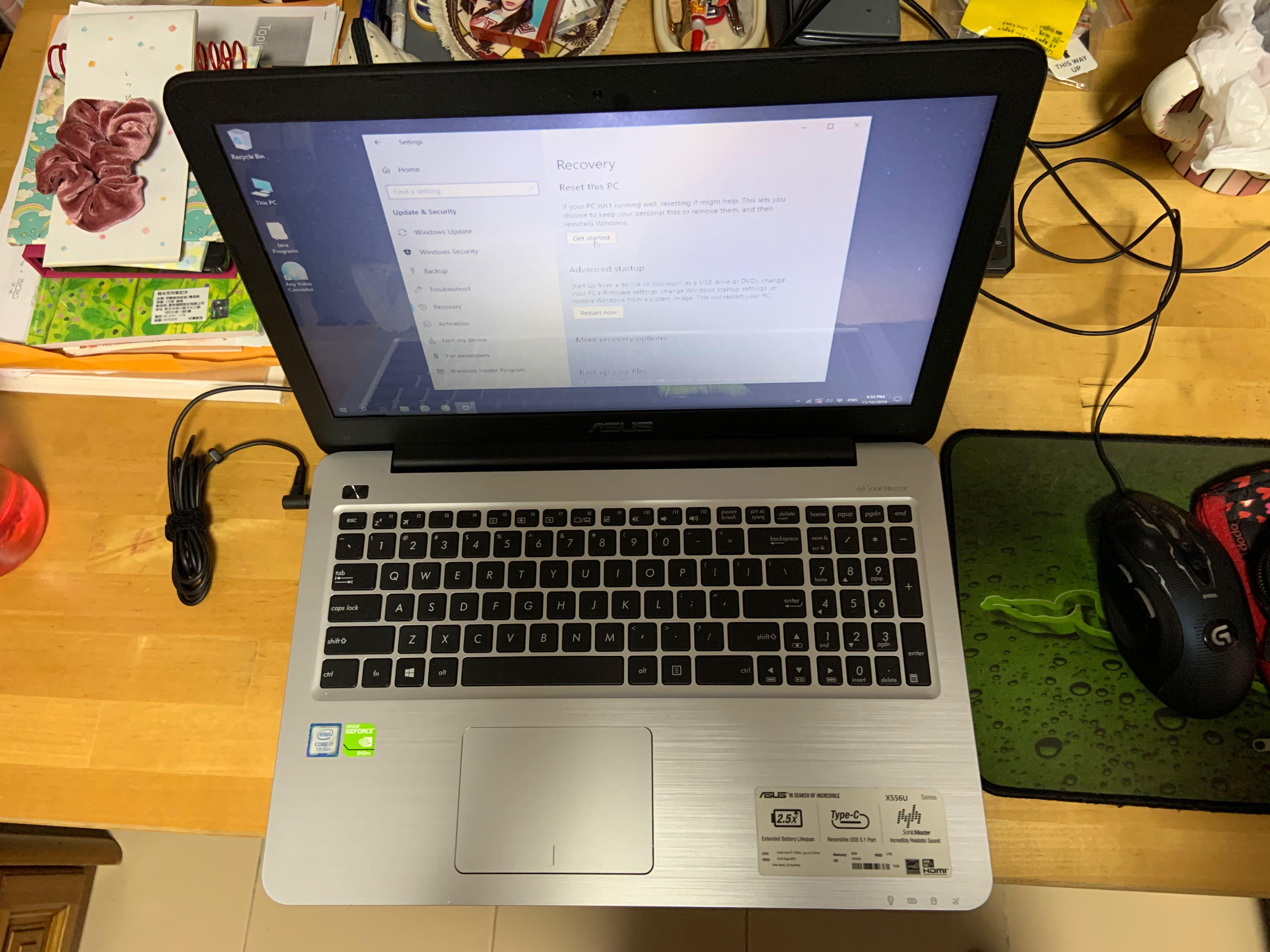 Asus X556U 15.6" Laptop, Computers & Tech, Laptops & Notebooks on Carousell