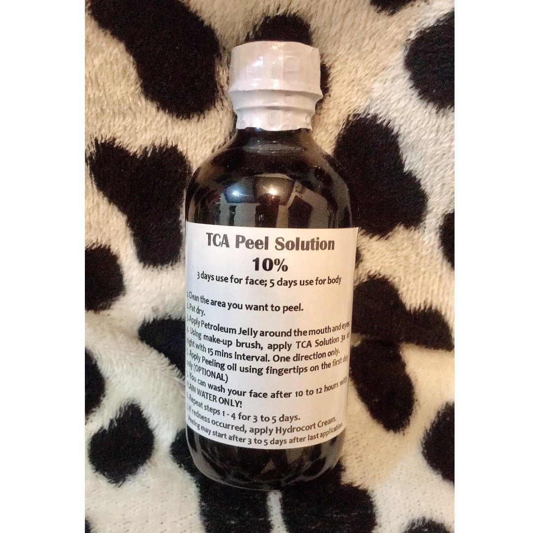 TCA solution 10%120ml (body peeling), Beauty & Personal Care, Face ...