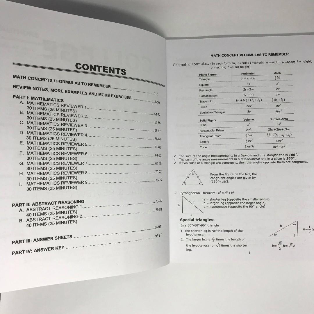 College Entrance Exam Reviewers (UPCAT, ACET, DLSUCET), Books, Books on ... College Entrance Exam Reviewers (UPCAT, ACET, DLSUCET), Books, Books on ...