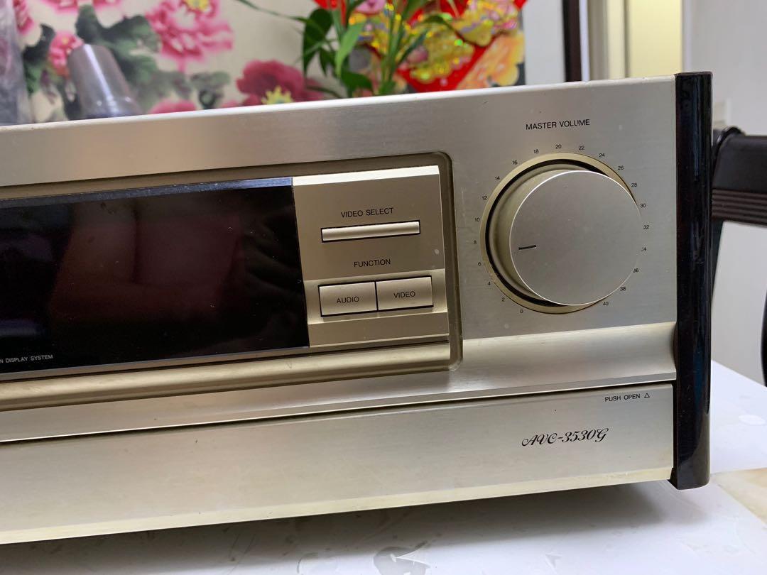 DENON AVC-3530G 天龍旗艦式純擴音機 (金色夾木) 日本原廠製造 220V電壓, 音響器材, 可攜式音響設備 - Carousell