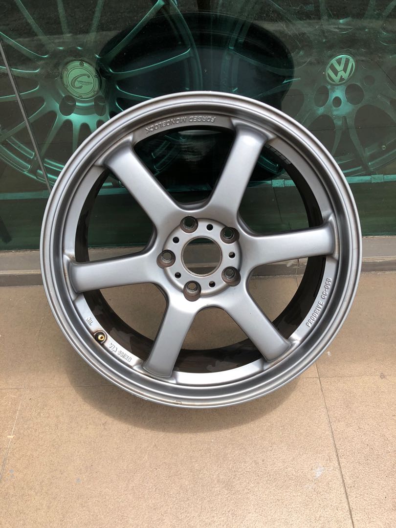 Genuine 18” Prodrive Forged rim, Car Accessories, Tyres & Rims on Carousell