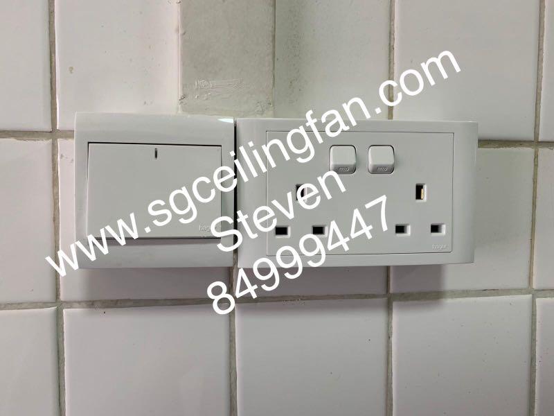 Electrical work , Hdb wall switches replacement, Home Services ...