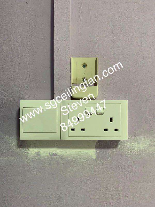 Electrical work , Hdb wall switches replacement, lighting replacement ...