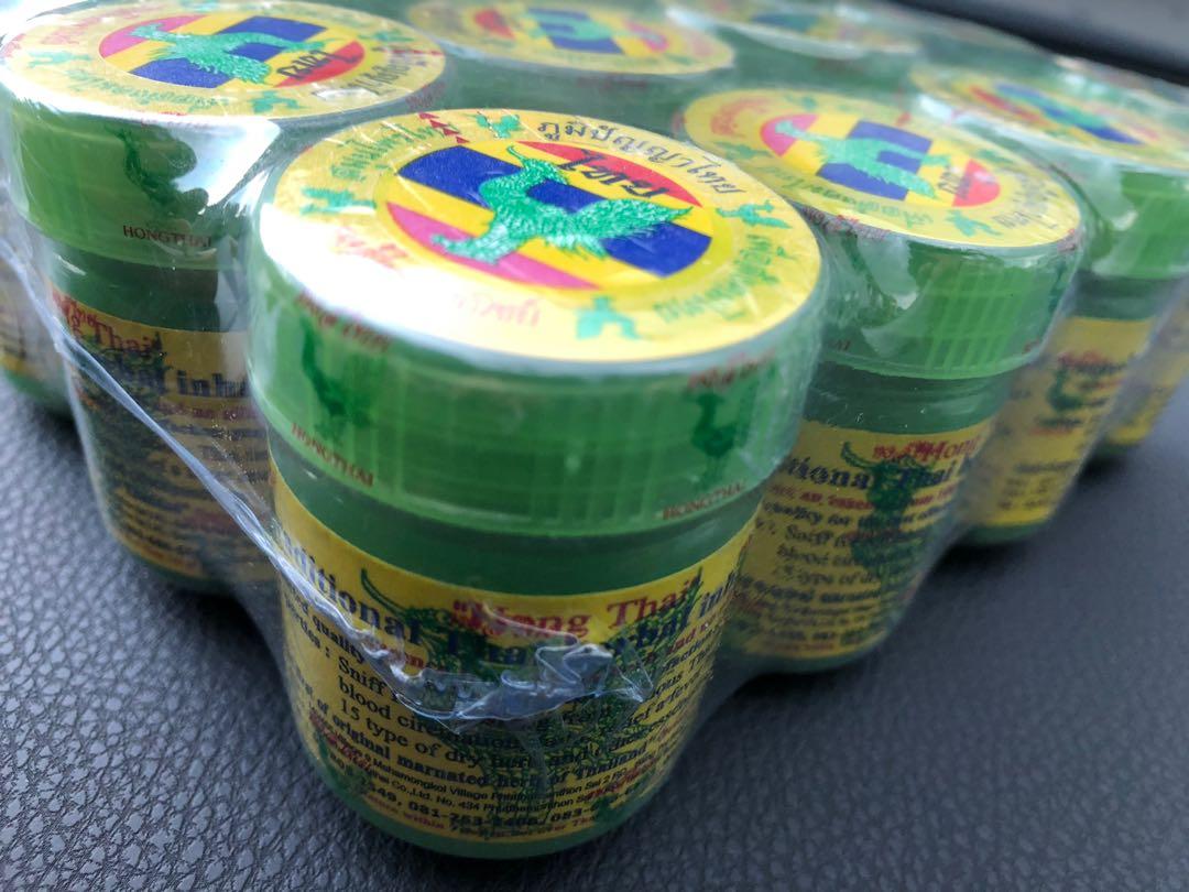 Hong Thai Traditional Thai Herbal Inhaler, Furniture & Home Living ...