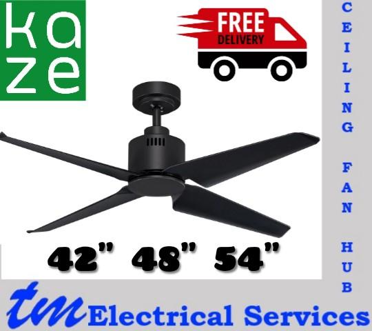 Kaze Quadro Ceiling Fan, Furniture & Home Living, Lighting & Fans, Fans ...