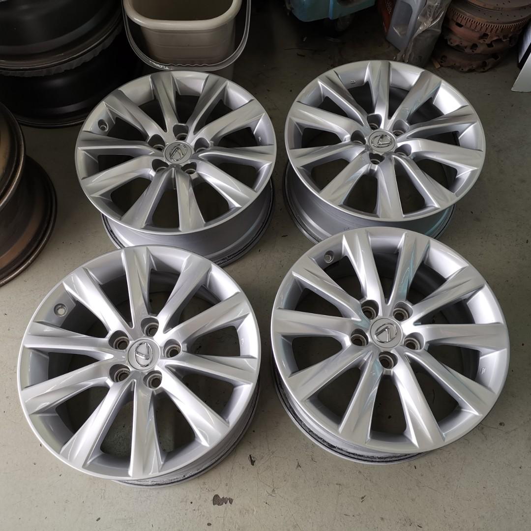 Lexus 17" original rim., Car Accessories, Tyres & Rims on Carousell