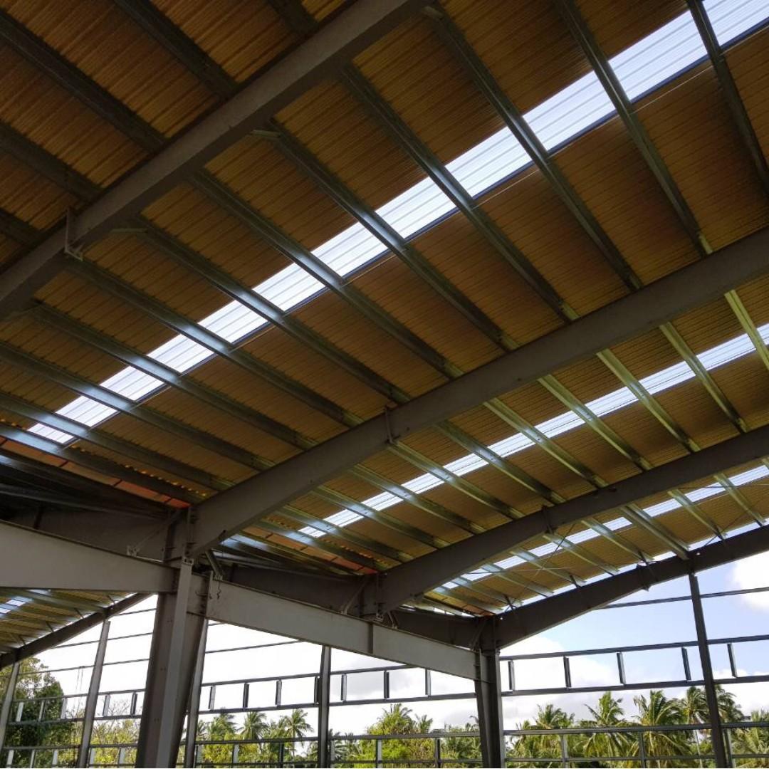 Longspan Ribtype Super Cool uPVC Rust Free Roofing, Commercial ...