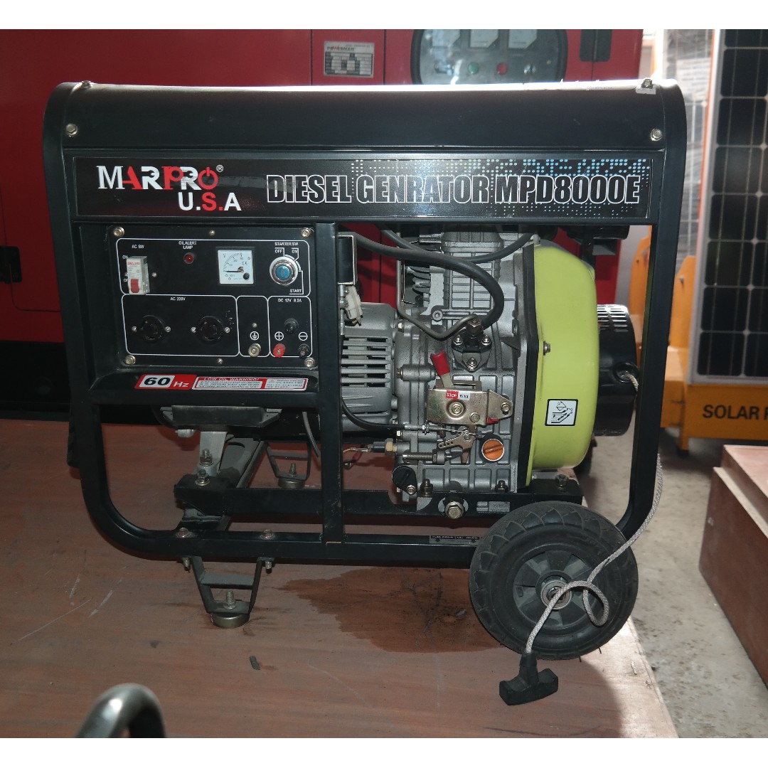 MARPRO USA OPEN FRAME DIESEL GENERATOR, Commercial & Industrial ...