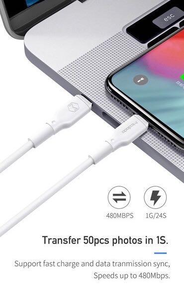 MCDODO CA-729 Type-C to Lightning PD Fast Charge Data Cable, Mobile ...