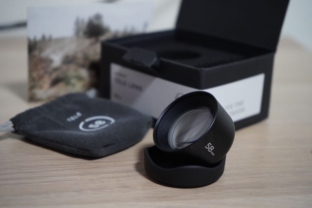 Moment Tele 58mm Lens v2, Photography, Lens & Kits on Carousell