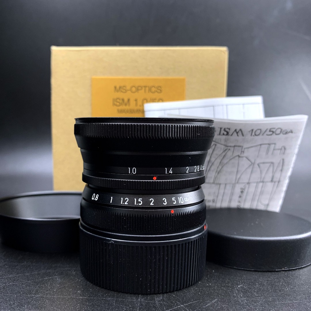 MS OPTICS ISM 50MM F/1.0 M MOUNT (BRAND NEW), 攝影器材, 鏡頭及裝備 - Carousell