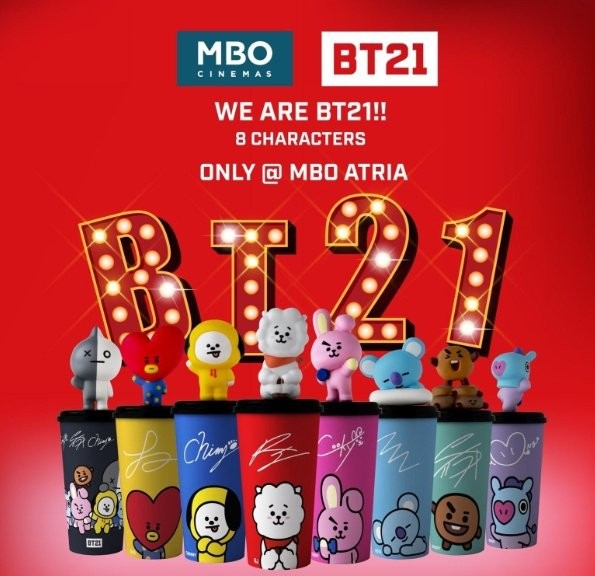 [MY GO] #BT21 x CGV Tumbler, Hobbies & Toys, Collectibles & Memorabilia ...
