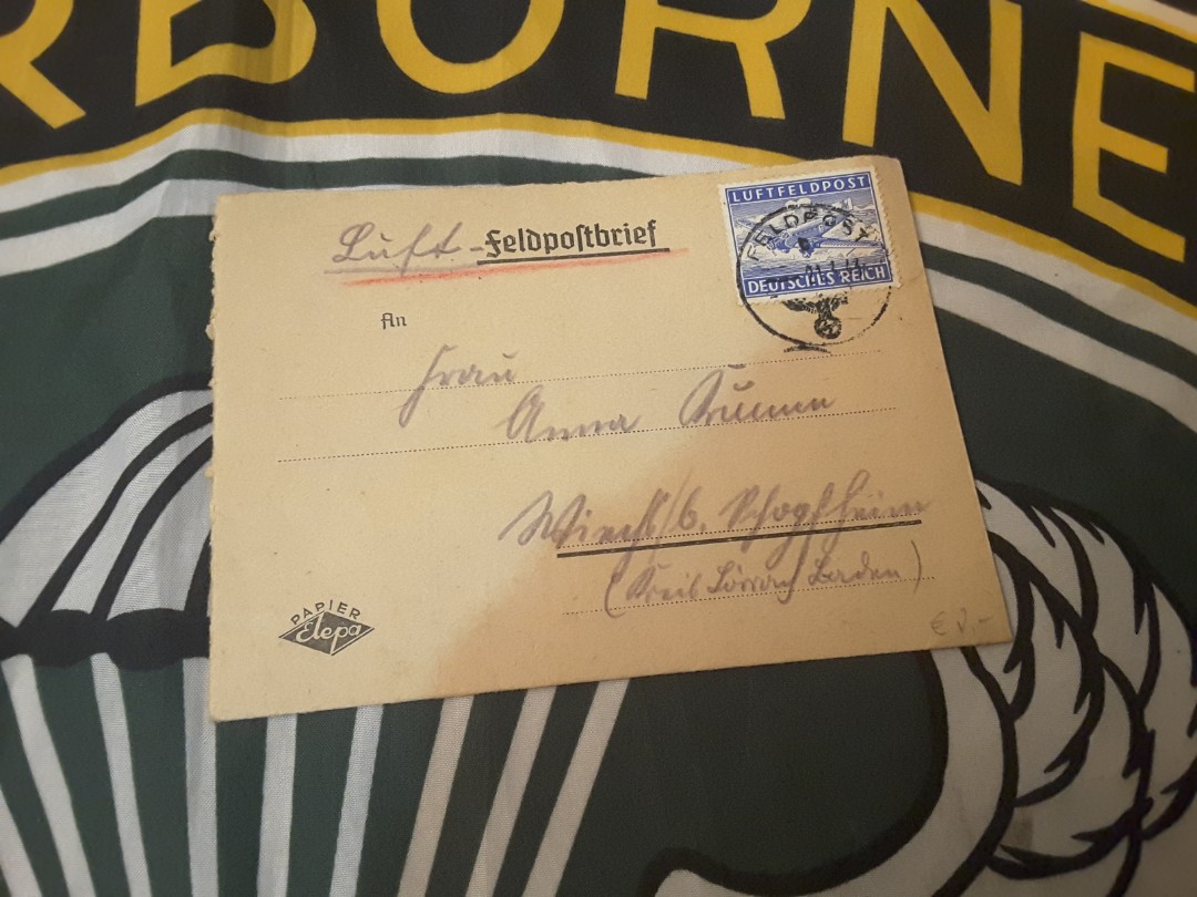 ORIGINAL WW2 NAZI GERMAN HANDWRITING LETTER/STAMP, Hobbies & Toys ...