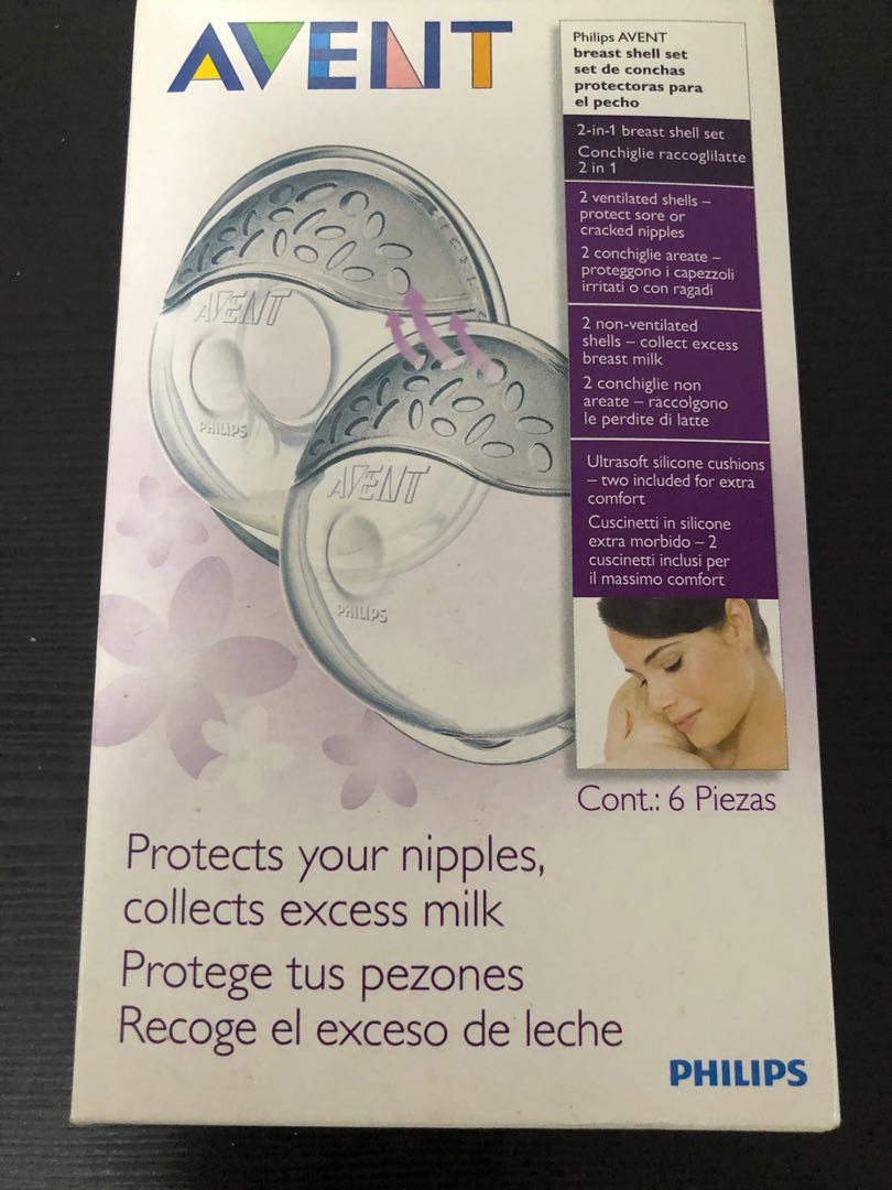 Philips Avent Breast Shells set, Babies & Kids, Nursing & Feeding ...
