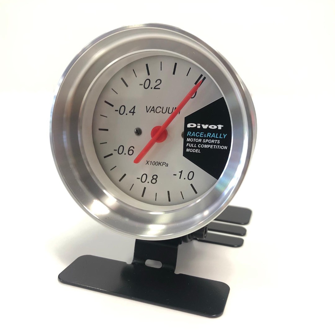 Pivot Racing Meter Series Vacuum Gauge 60mm, Car Accessories ...