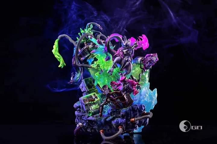 [PO] GENE STUDIO Pokemon Statue Armored Mewtwo Lab, Hobbies & Toys ...