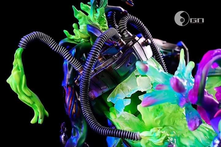 [PO] GENE STUDIO Pokemon Statue Armored Mewtwo Lab, Hobbies & Toys ...