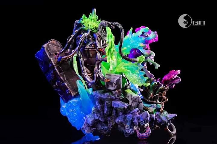 [PO] GENE STUDIO Pokemon Statue Armored Mewtwo Lab, Hobbies & Toys ...