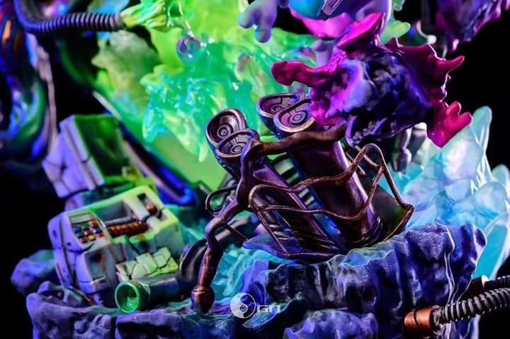 [PO] GENE STUDIO Pokemon Statue Armored Mewtwo Lab, Hobbies & Toys ...