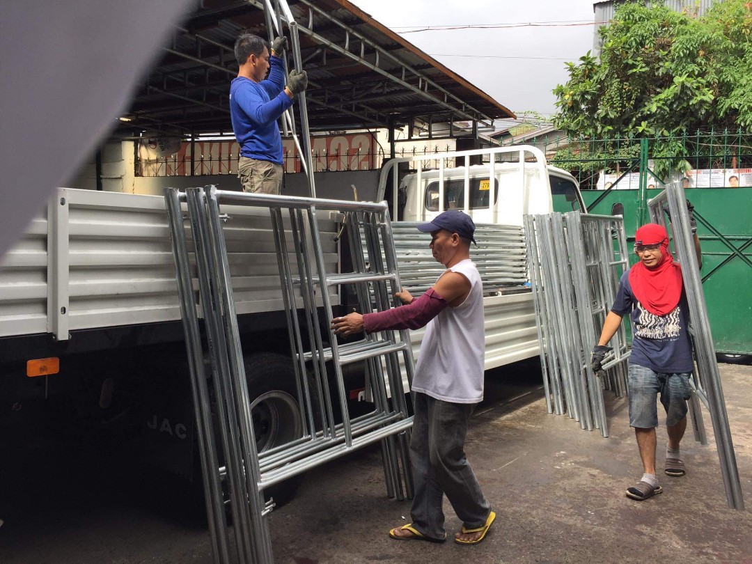 Shoring Jack Catwalk Scaffolding Set Swivel Clamp Phenolic Board Planks ...