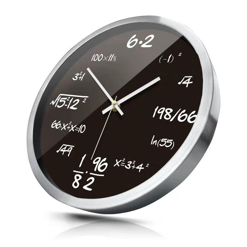 The Mathematician's Clock | Wall Clock | Study Kid's Room, Furniture ...