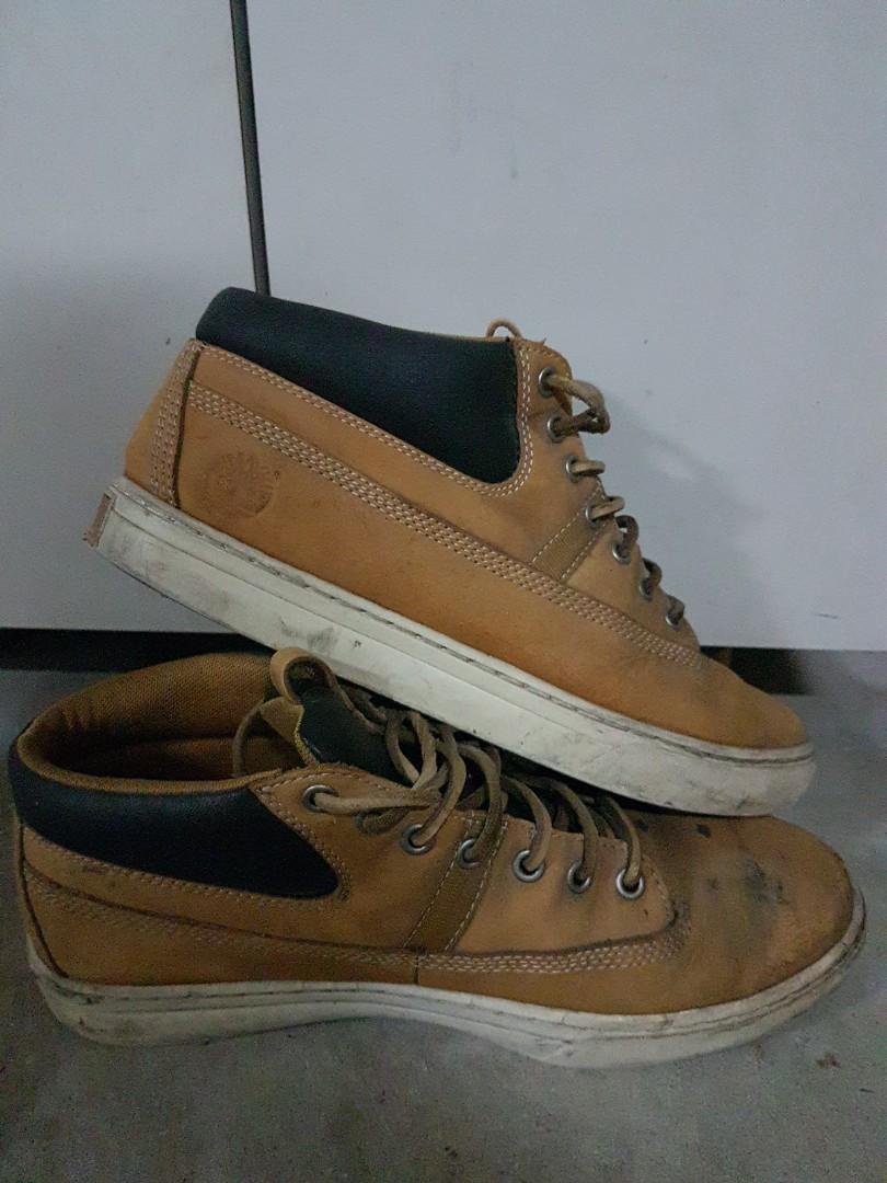 Timberland Mid Cut Sneakers, Men's Fashion, Footwear, Sneakers on Carousell