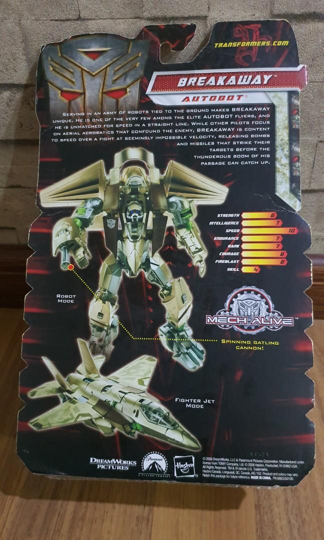 Transformer Advanced Conversion - Autobot Breakaway, Hobbies & Toys ...