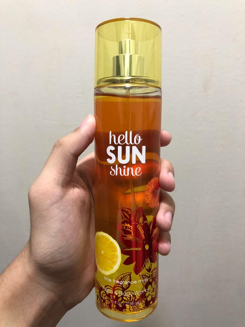 Bath & Body Works Hello Sunshine, Beauty & Personal Care, Fragrance ...