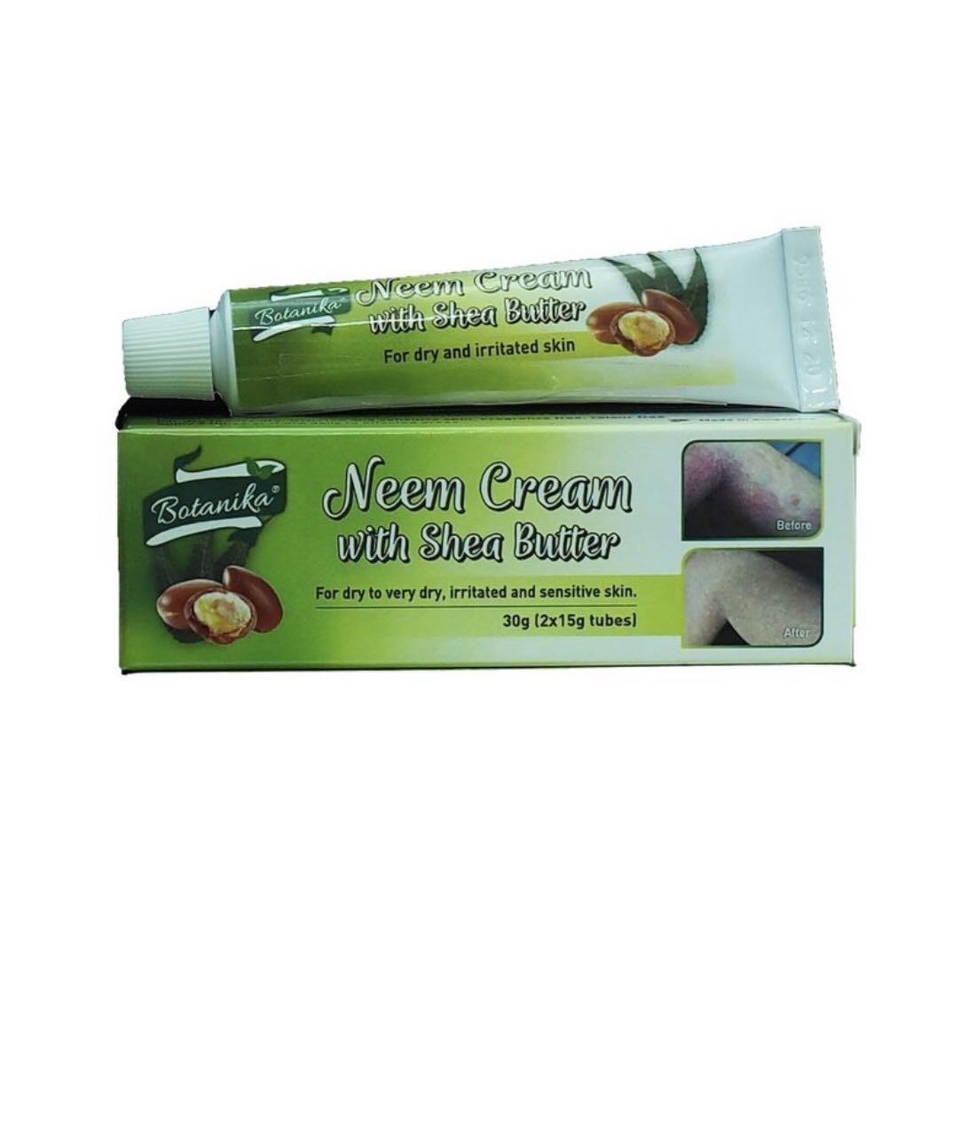 BOTANIKA Neem Cream With Shea Butter (For Dry to Very Dry, Irritated ...