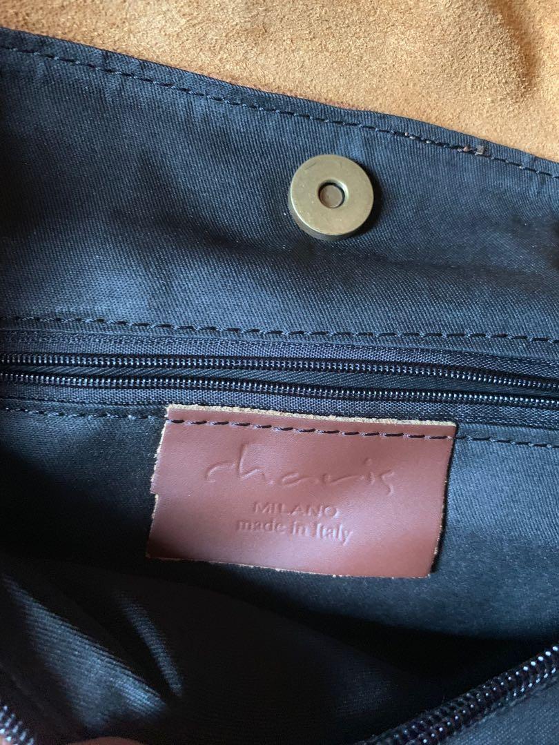 Charis Milano Made in Italy Leather bag, Women's Fashion, Bags ...