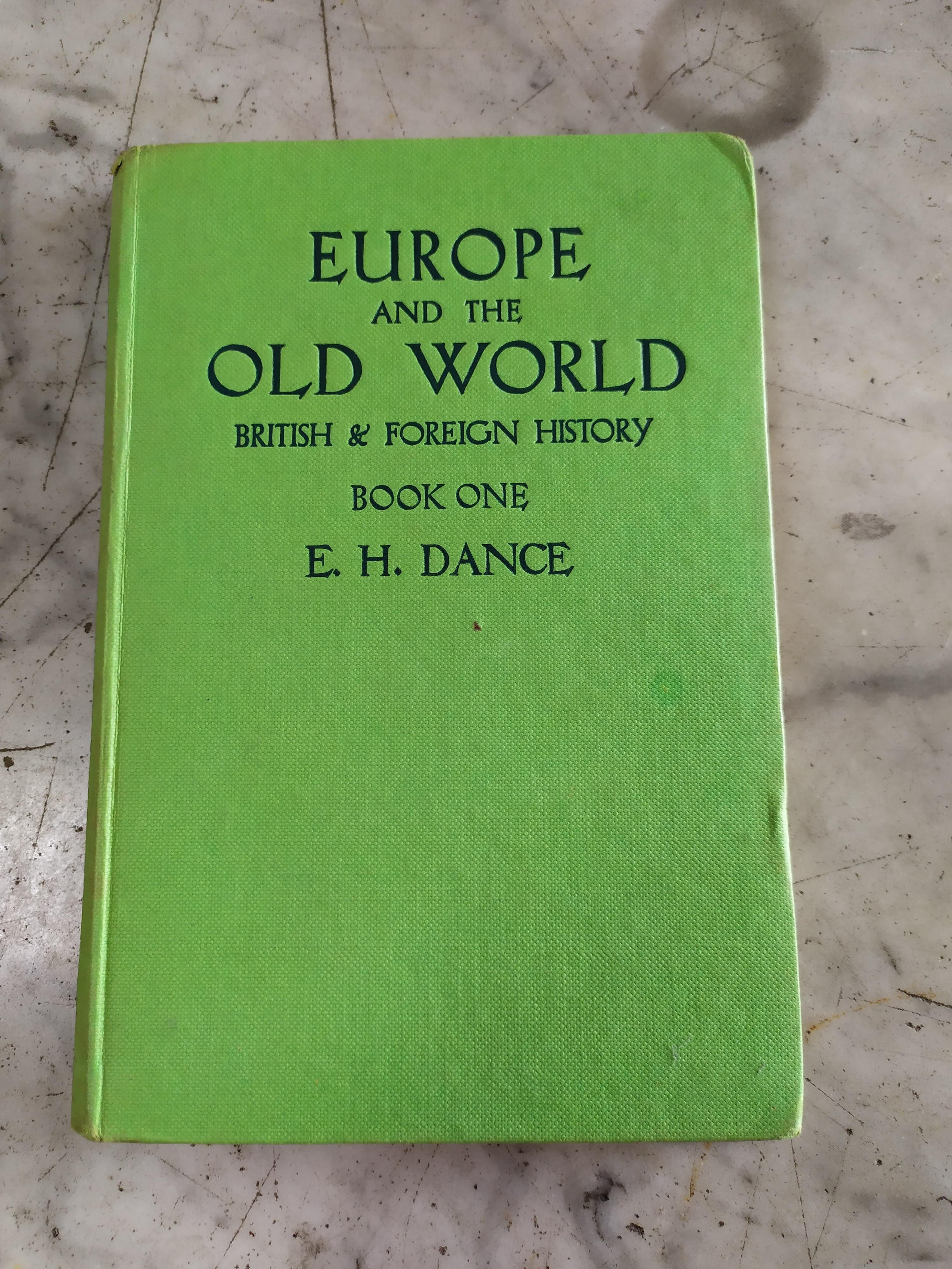Vintage Europe & The Old World British & Foreign History Book 1 ...