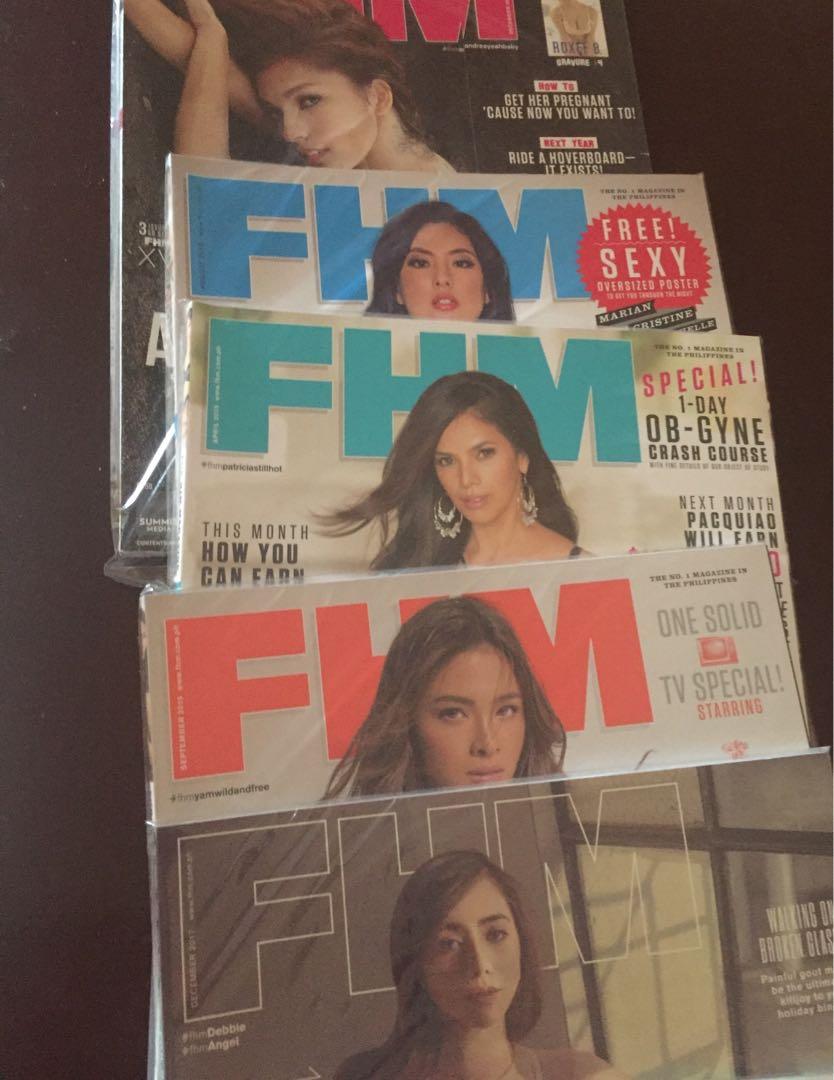 FHM MAGAZINES, Hobbies & Toys, Music & Media, Music Scores on Carousell