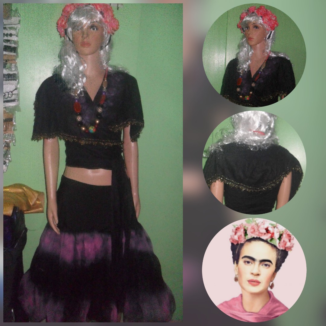 Frida kahlo costume, Women's Fashion, Dresses & Sets, Evening dresses ...