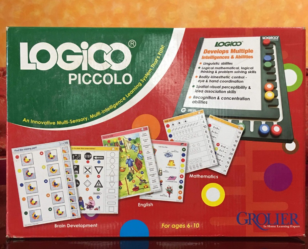 Grolier Logico Piccolo, Hobbies & Toys, Toys & Games on Carousell