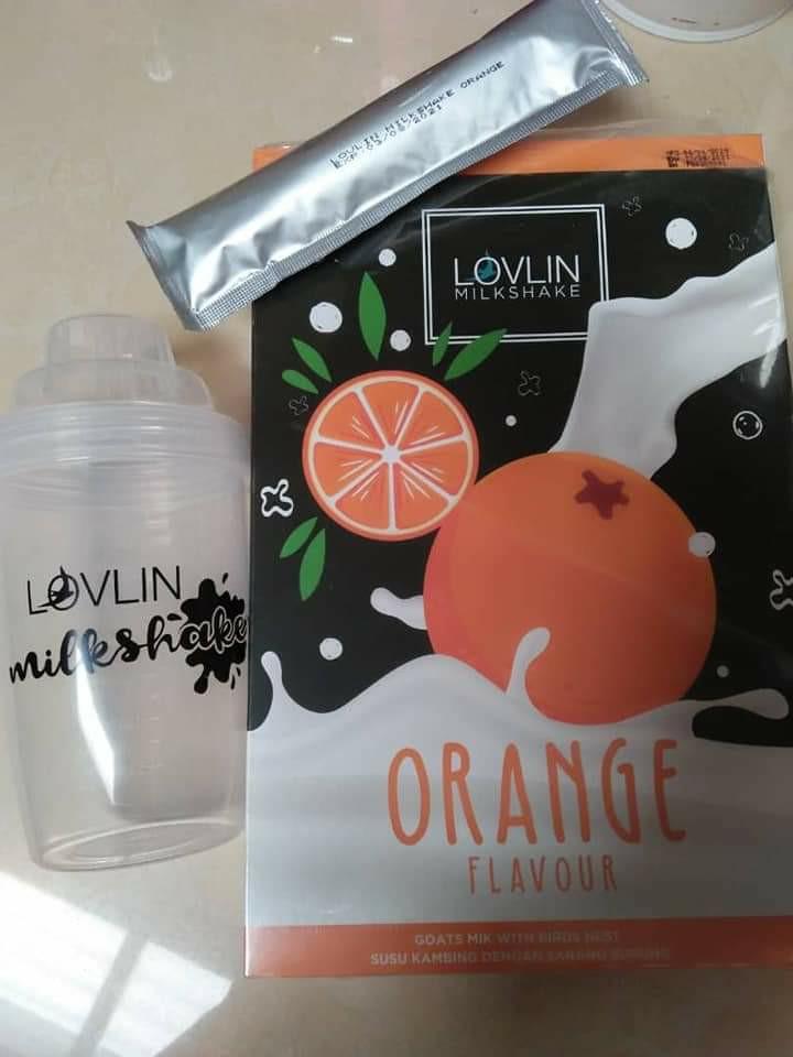 LOVLIN MILKSHAKE / SUSU PISANG / SUSU OREN / BIRDS NEST / BANANA ...