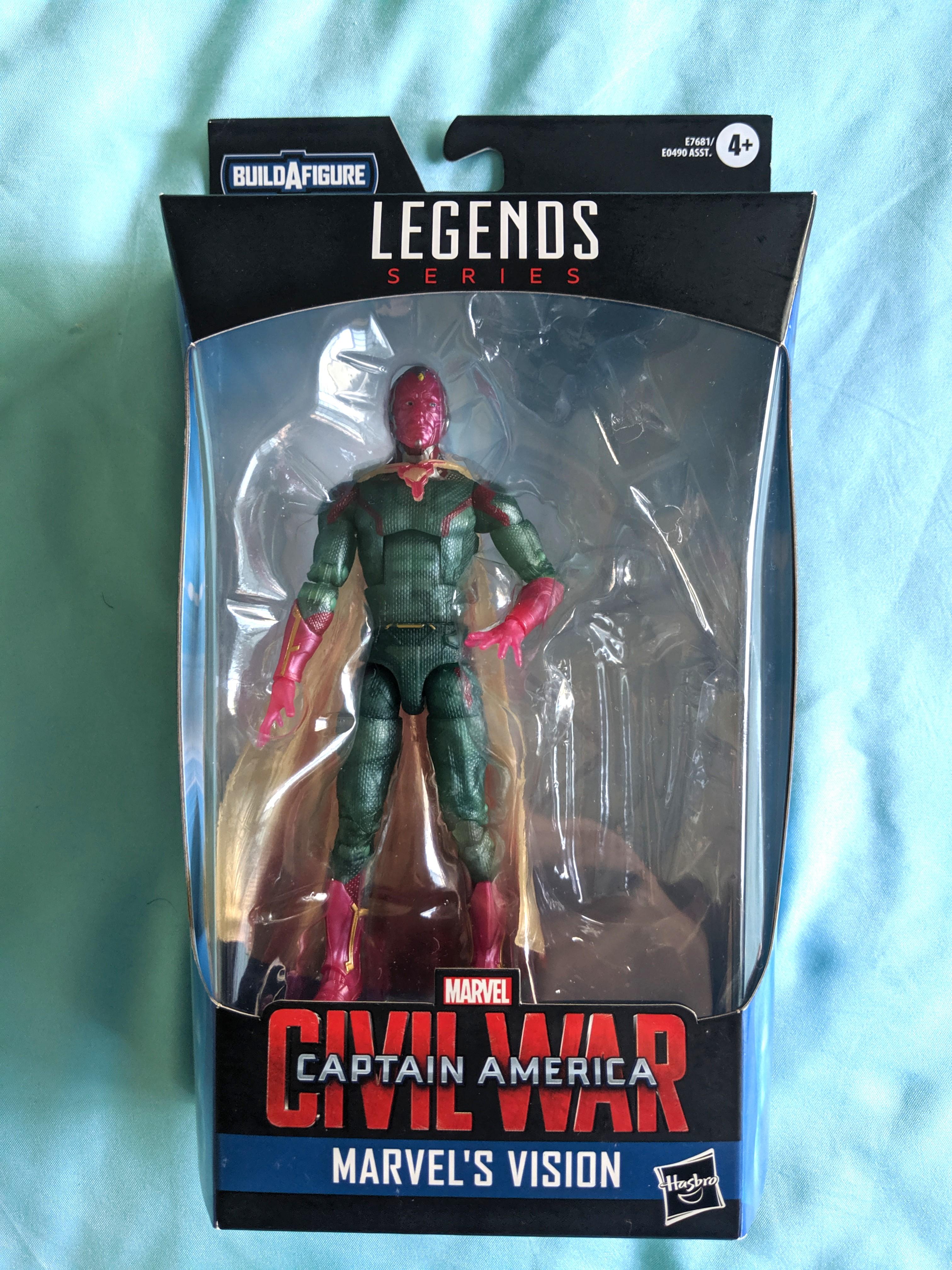 Marvel Legends Vision (no BAF), Hobbies & Toys, Toys & Games on Carousell