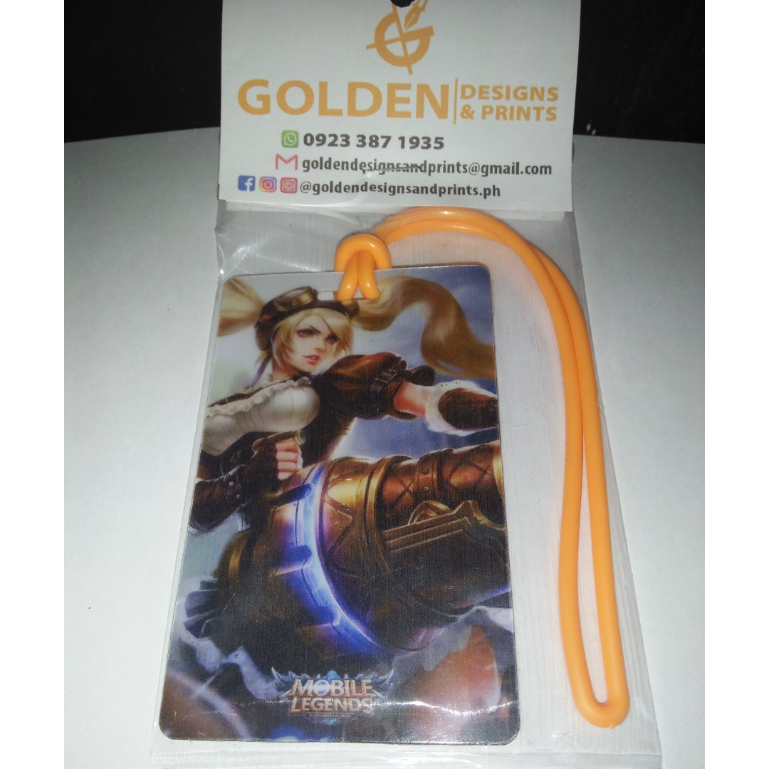 Mobile Legends Layla Malefic Gunner Skin Bag Tag, Hobbies & Toys ...