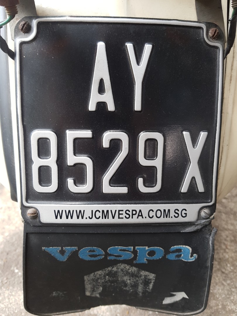 MOTORCYCLE number plate, Motorcycles, Motorcycle Apparel on Carousell