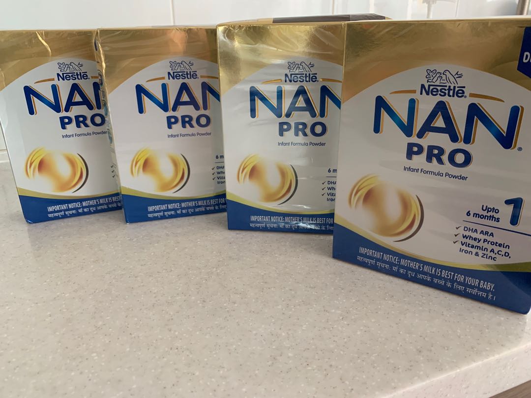 Nestle Nan pro 1, Babies & Kids, Nursing & Feeding, Weaning & Toddler ...