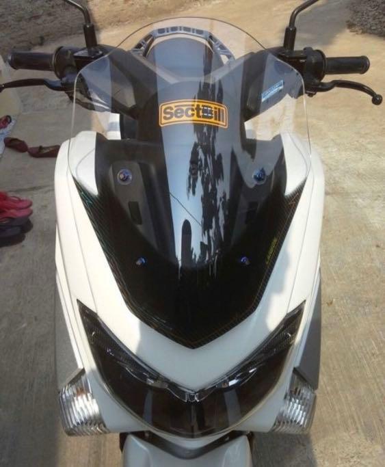 Nmax Sectbill Windshield, Motorcycles, Motorcycle Accessories on Carousell