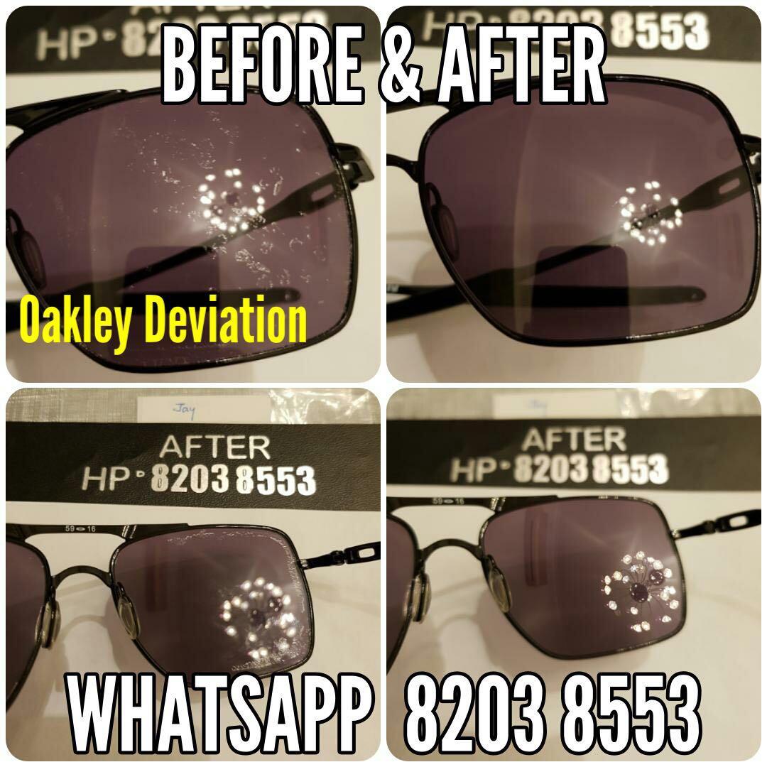 Oakley Lens Restore Repair Service Jawbreaker Ray Ban Aviator Wayfarer ...