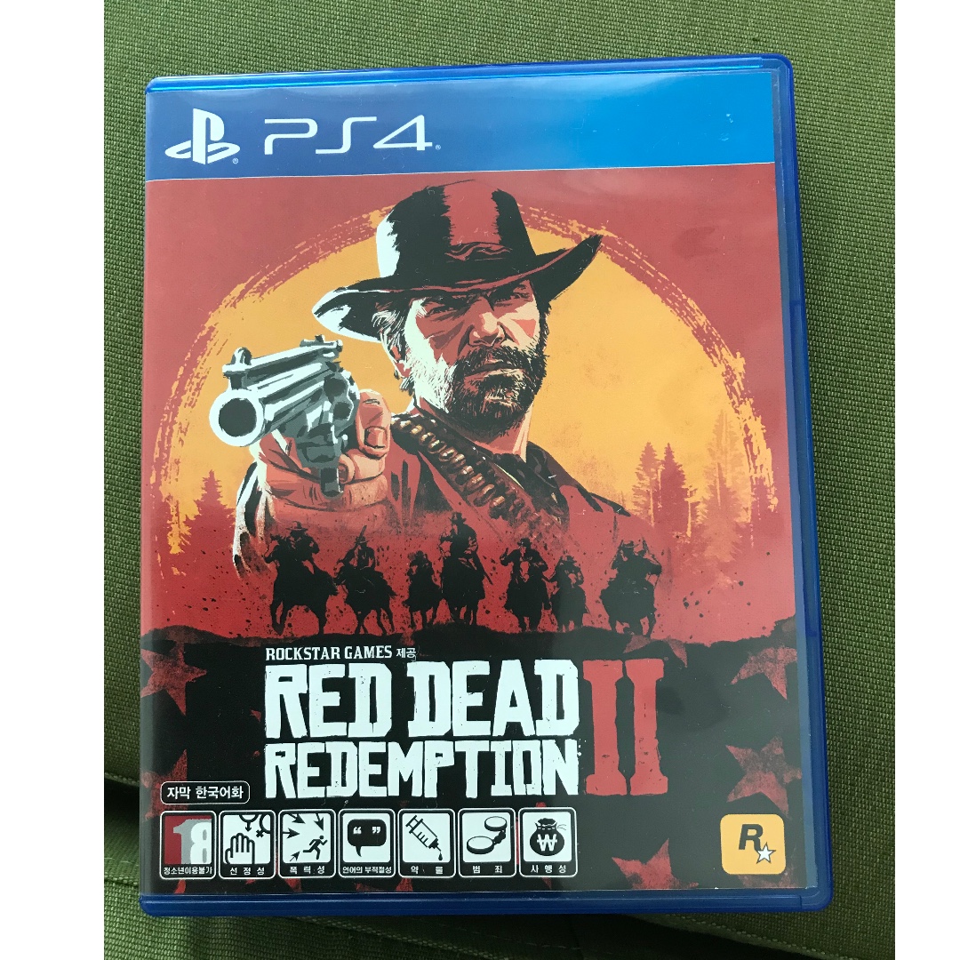 Red Dead Redemption 2 II PS4 Korean English, Video Gaming, Video Games ...
