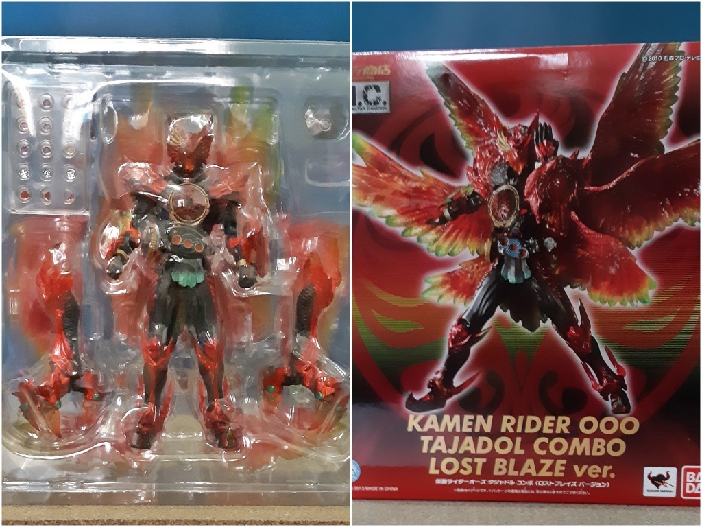 SIC Kamen Rider OOO Tajadol Lost Blaze Combo, Hobbies & Toys, Toys ...