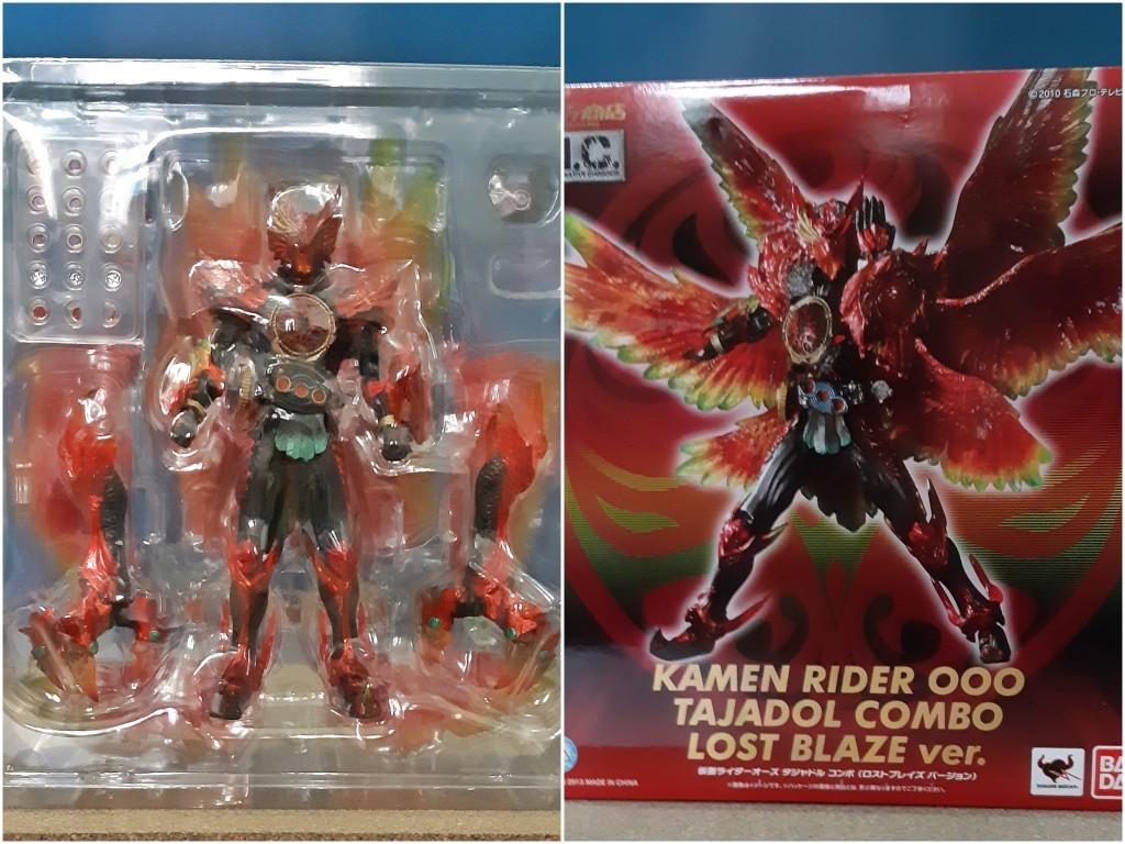 SIC Kamen Rider OOO Tajadol Lost Blaze Combo, Hobbies & Toys, Toys & Games on Carousell